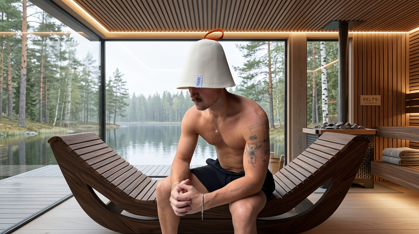 Custom Sauna Hats For Sauna Spas & Recovery Centers – Felty Sauna Hats